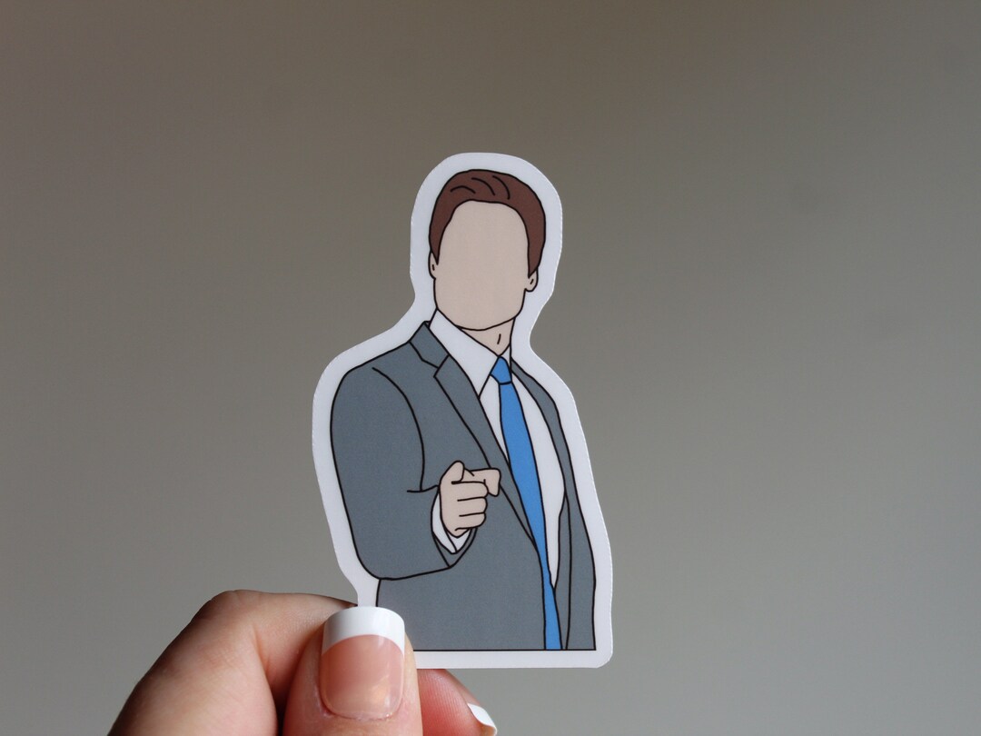 Chris Traeger Sticker: Parks and Rec, Waterproof Matte Vinyl - Etsy