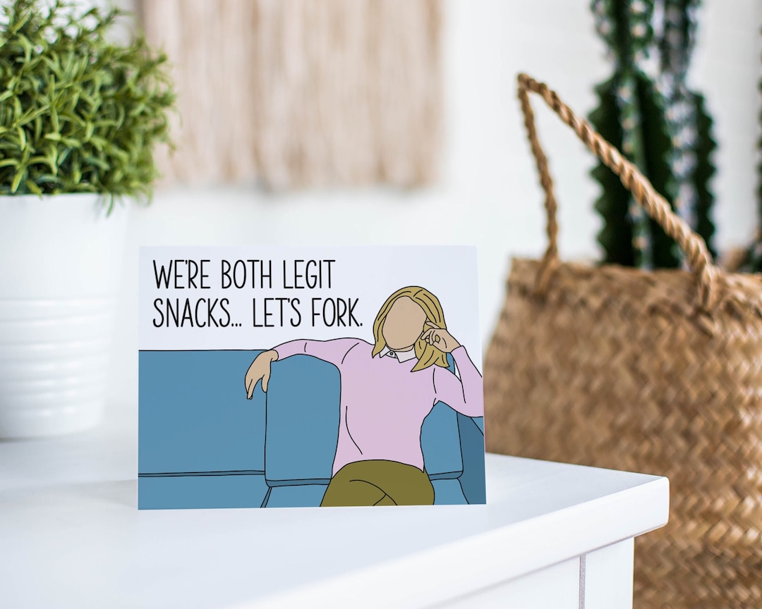 Let's Fork Card the Good Place, Eleanor Shellstrop, Kristen Bell ...