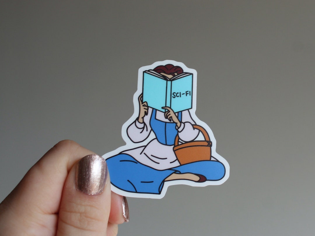 BOOK GENRE Stickers - Belle Sticker, Beauty and the Beast, Booktok ...