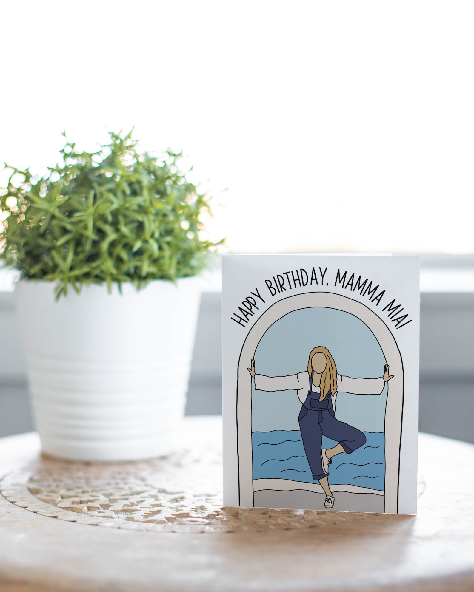 Mamma Mia BIRTHDAY Card Mamma Mia musical tarjeta de - Etsy México