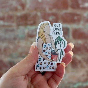 Love Fern Sticker - How to Lose a Guy in 10 Days, Waterproof ...