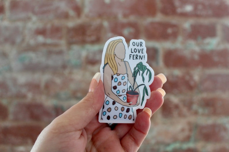 Love Fern Sticker - How to Lose a Guy in 10 Days, Waterproof ...