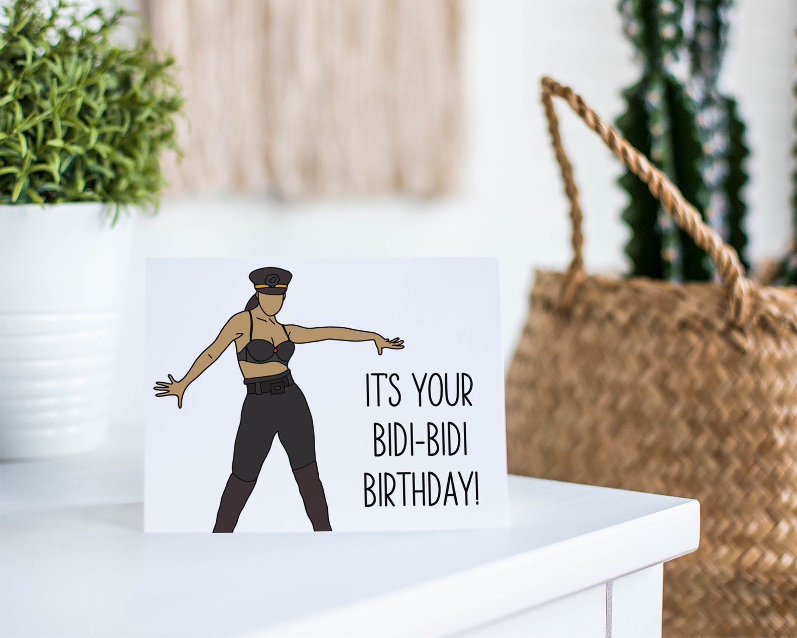 Selena Card - It's Your Bidi Bidi Birthday Card, Selena Birthday Card ...