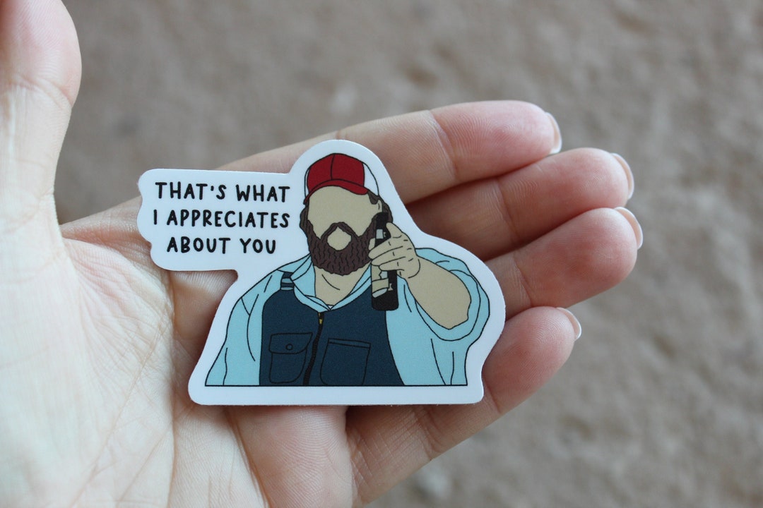 Squirrely Dan Sticker: Letterkenny Quote, Waterproof Matte Vinyl - Etsy