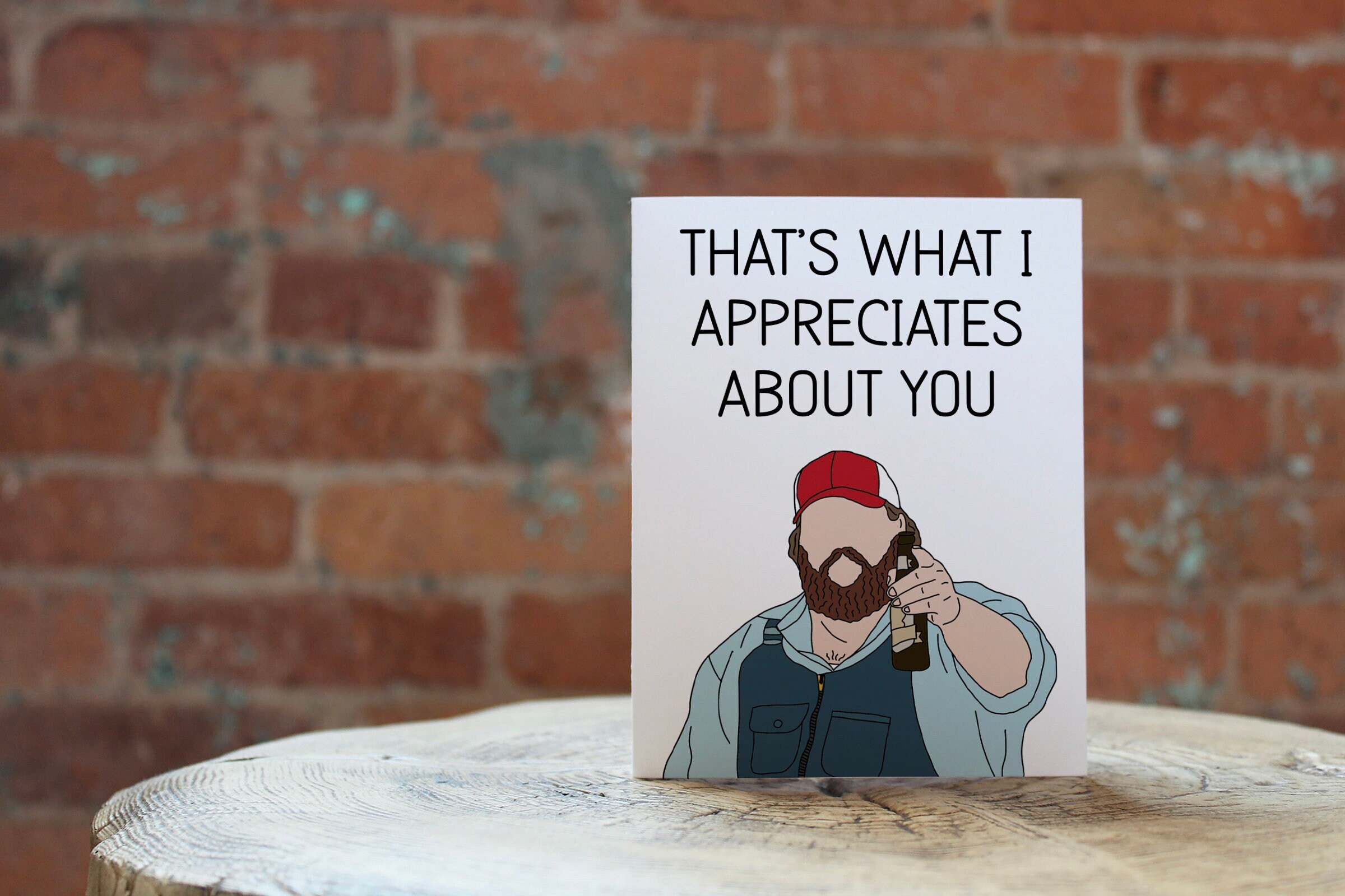 Letterkenny Card Squirrelly Dan Drawing That's What I - Etsy