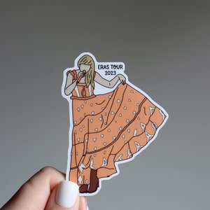 Eras Tour Stickers Taylor Swift Stickers, Waterproof Matte Stickers ...