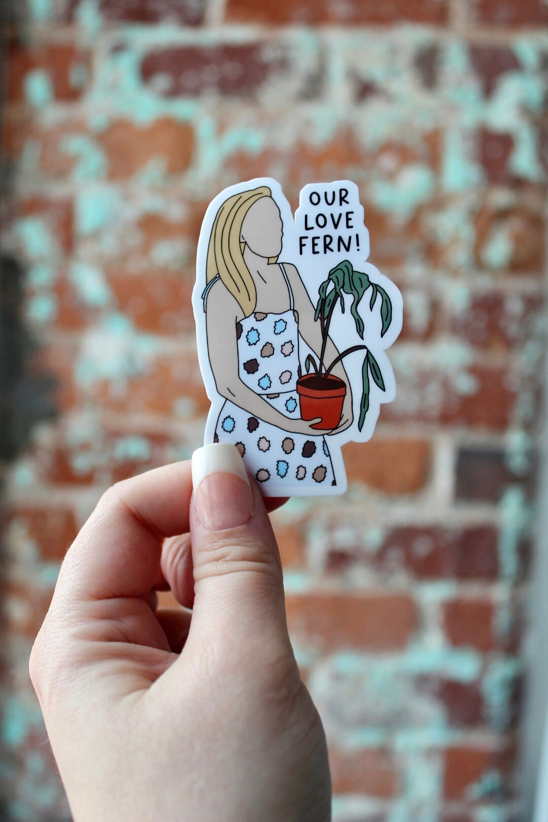 Love Fern Sticker - How to Lose a Guy in 10 Days, Waterproof ...