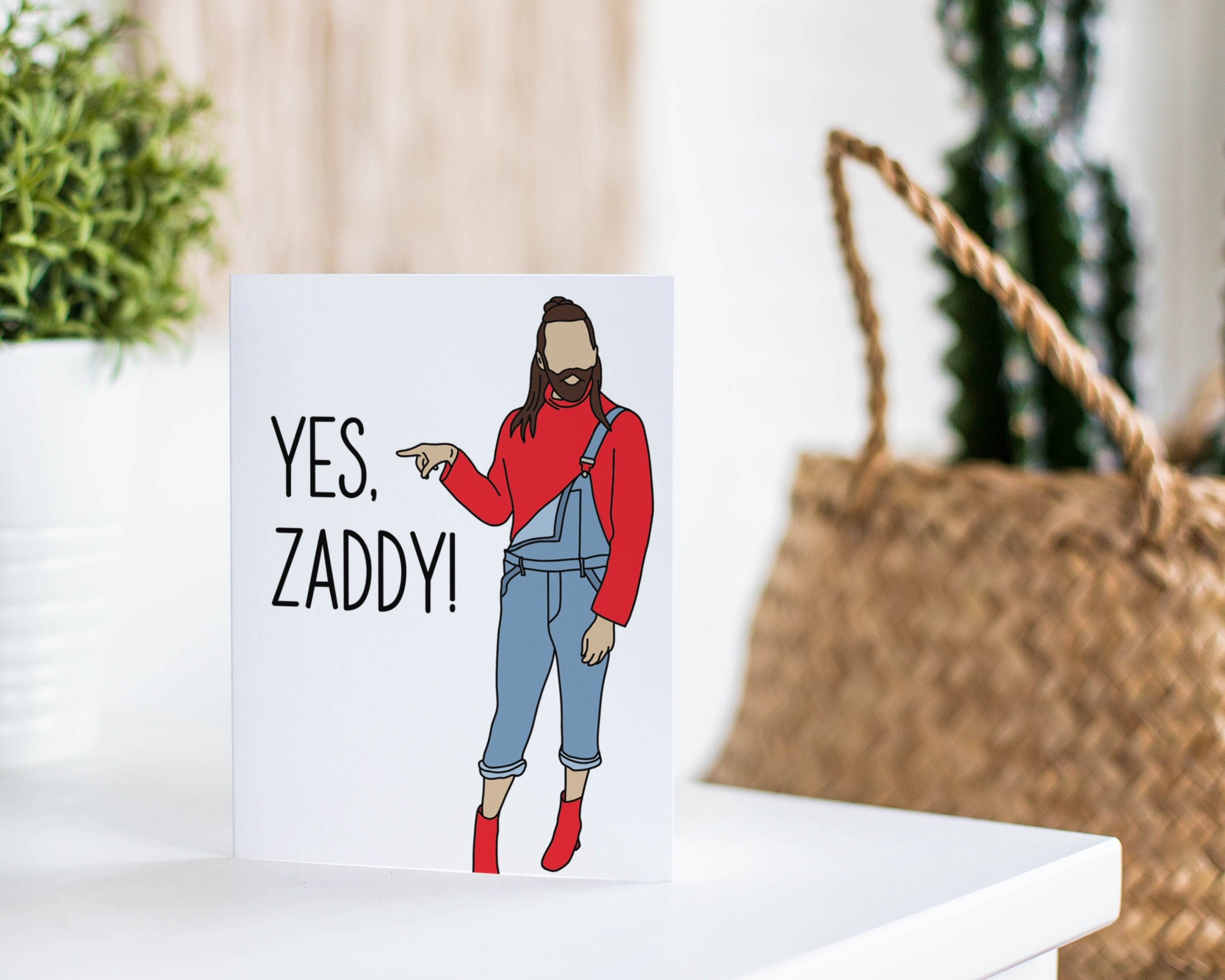 Queer Eye Yes Zaddy Card Father's Day Card Card for - Etsy