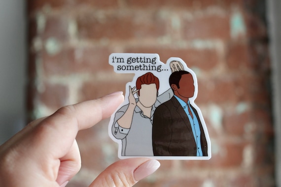 Psych Sticker Waterproof Weatherproof Sticker Glossy Hand - Etsy