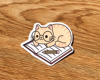 Cat Sticker Book | Etsy