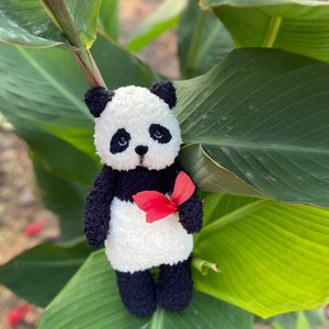 Crochet Panda Pattern, Amigurumi Tutorial in English DIY - Etsy