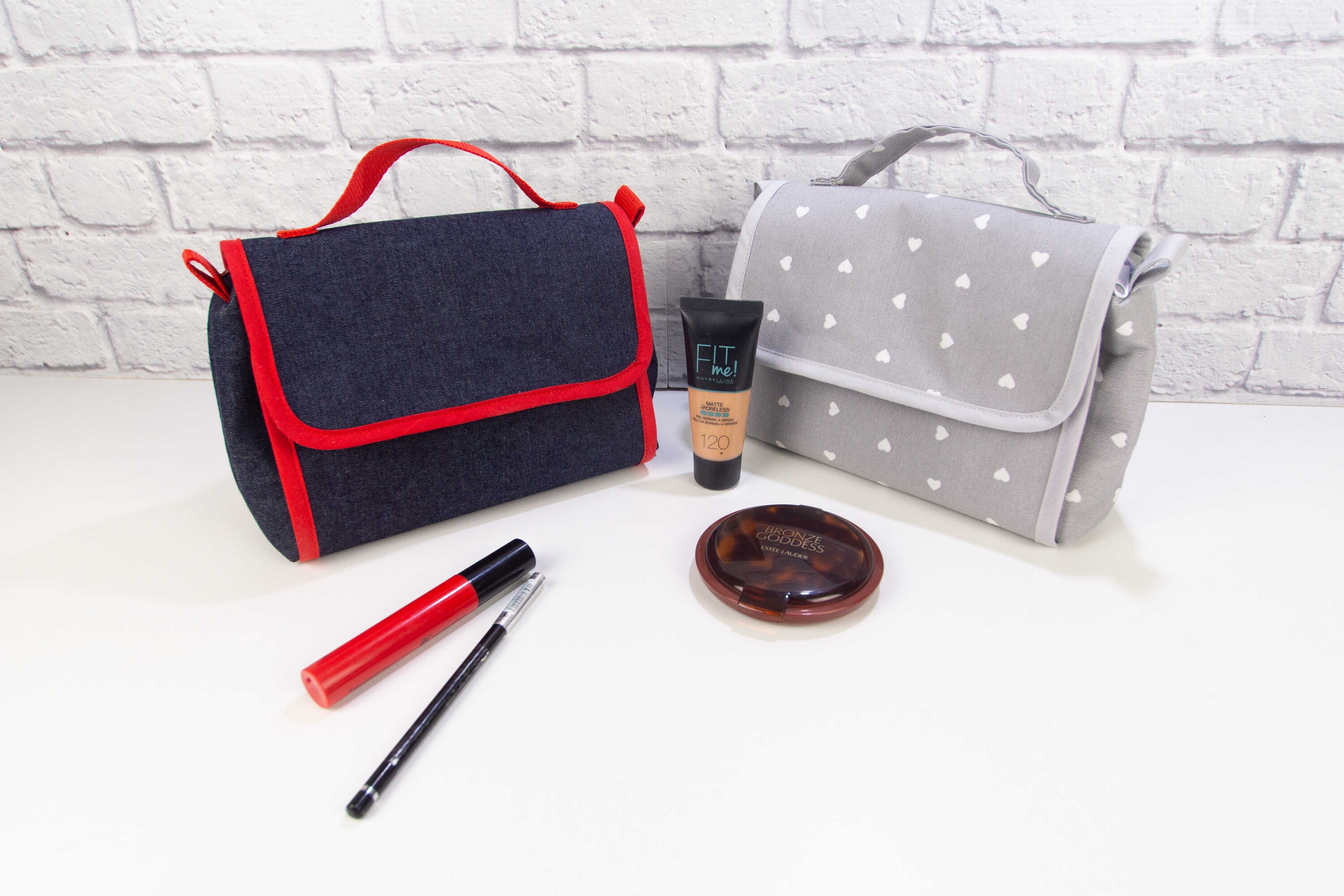 Cosmetic Bag Sewing Tutorial Makeup Bag Sewing Patern PDF - Etsy