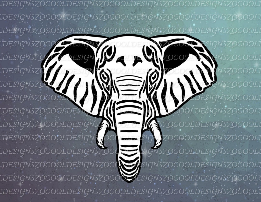 Elephant SVG Cut File Cricut Digital Design SVG Design - Etsy