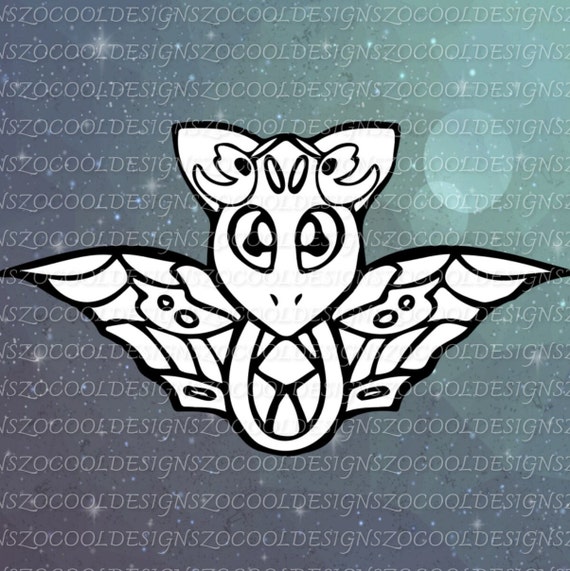 Bat SVG Cut File Cricut Halloween Bat SVG Design Flying - Etsy