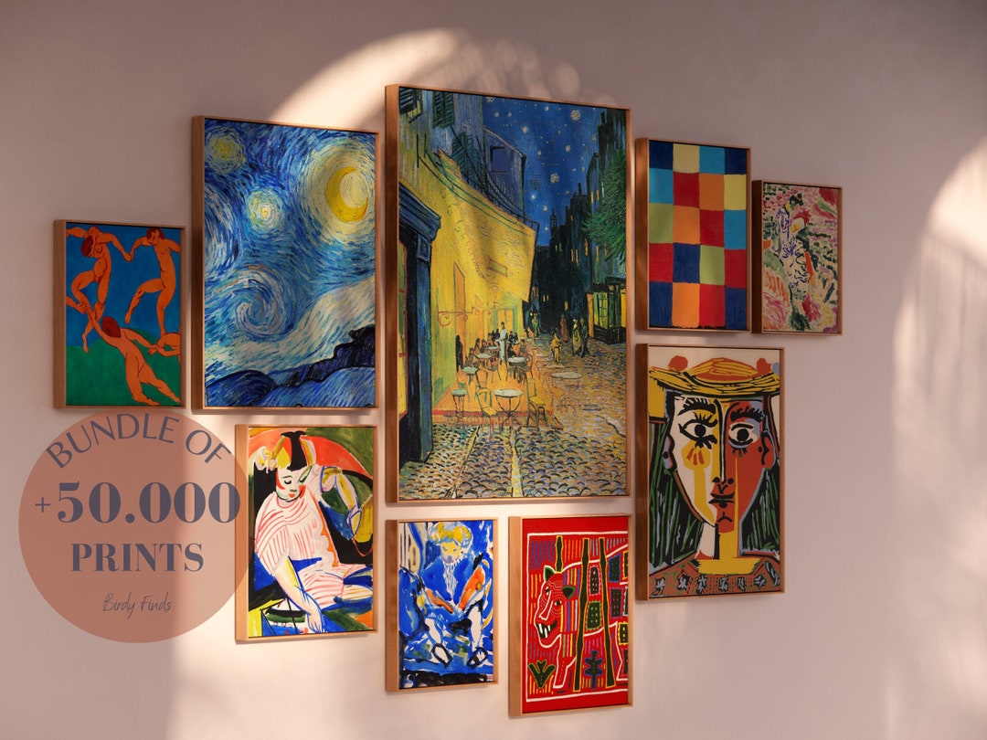 50,000+ Printable Vintage Art Prints for Home Decor - Eclectic Gallery ...