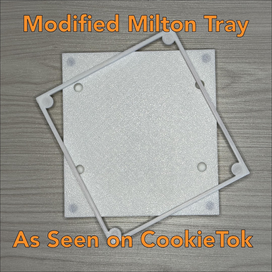 Modified Milton Tray as Seen on #cookietok Printing Service for Eddie ...