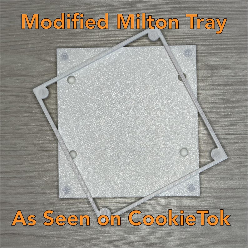 Modified Milton Tray as Seen on #cookietok Printing Service for Eddie ...