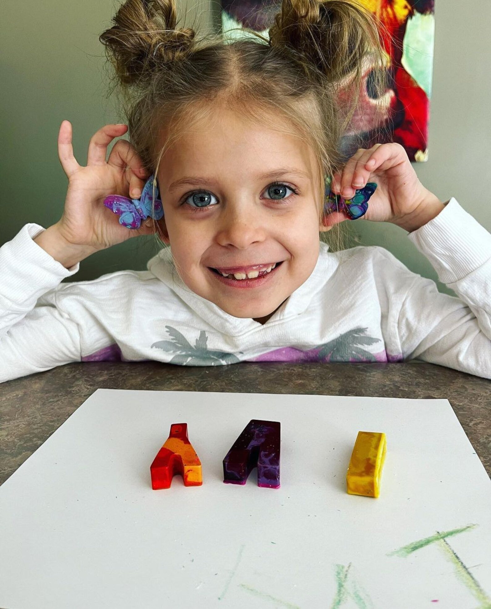 Butterfly Crayons Butterfly Crayon Set STEM Toys Party - Etsy