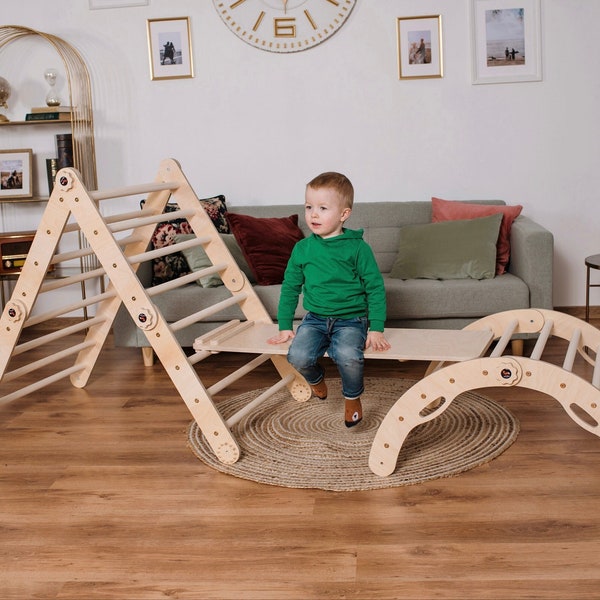 Indoor Wooden Climbing Frame - Etsy UK