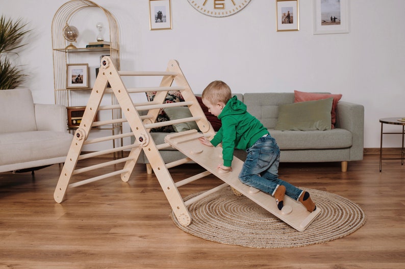 SET of 3 Transformable Climbing Triangle Climbing Arch Climbing Ramp ...