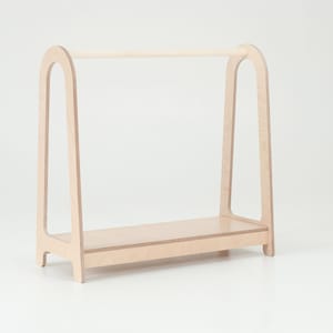 Kids Dress up Rack Toy Shelf for Children's Room Kids Clothing Rack ...