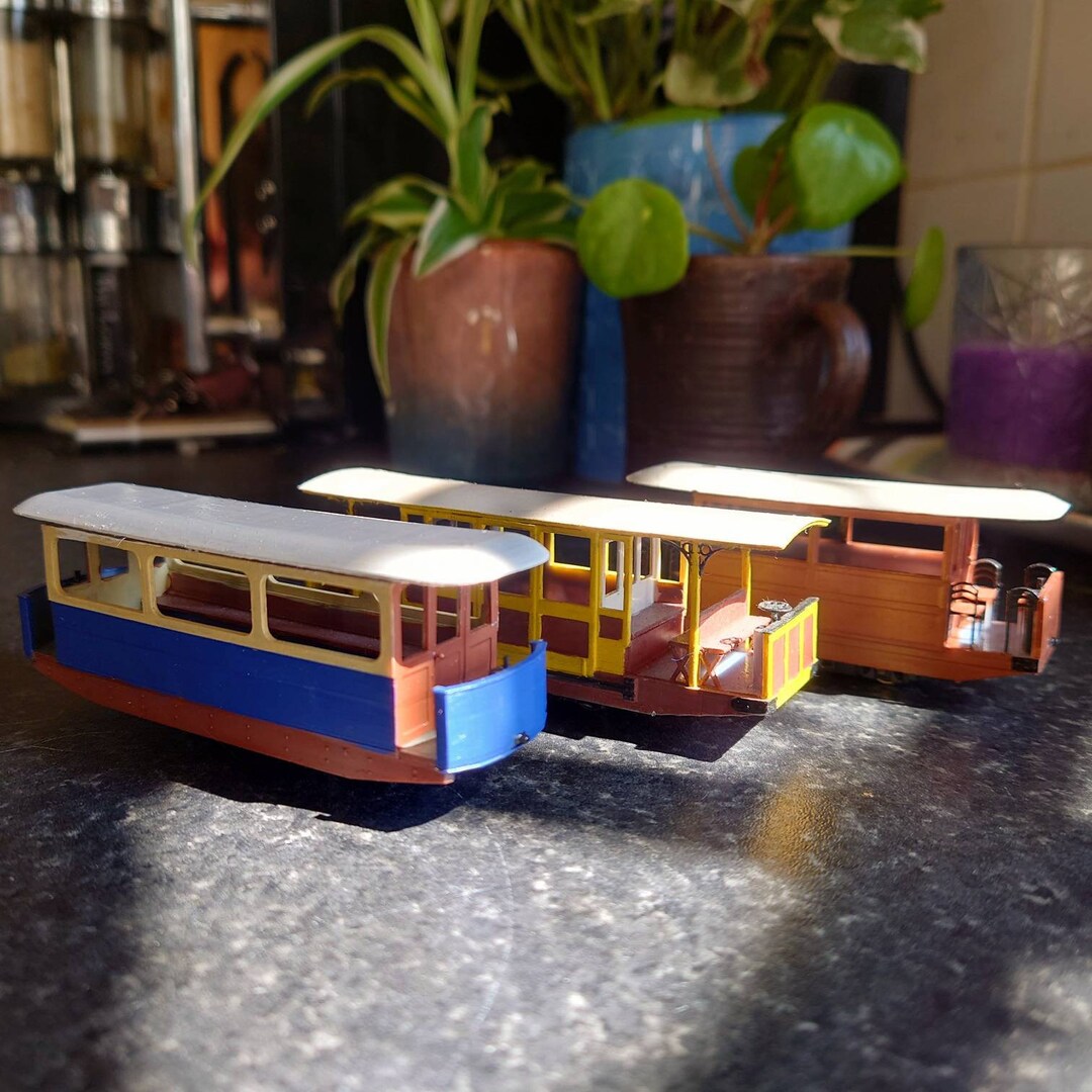 009 Gauge Triple Pack Model Kit of Volks Electric Railway Tram - Etsy UK