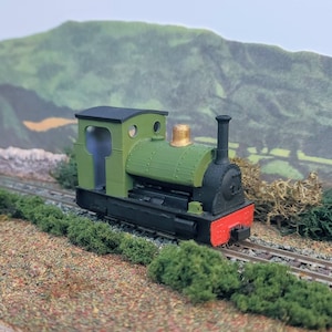 009 Peckett Style Steam Tram B - Fits Kato 11-109 Chassis - 009 Narrow ...