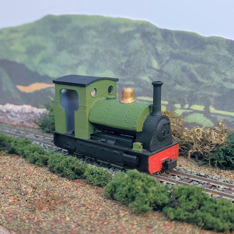 009 Narrow Gauge 'peckett Style' Steam Locomotive. Kit for Kato 109 ...