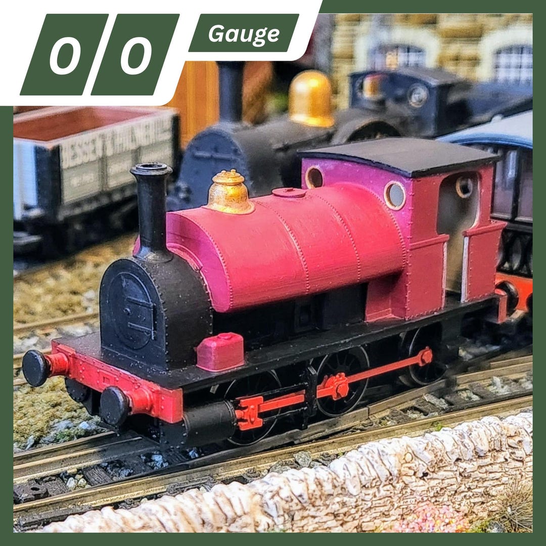 OO Avonside B3 Class Locomotive - Fits Electrotren 0-6-0 Chassis - 00 ...
