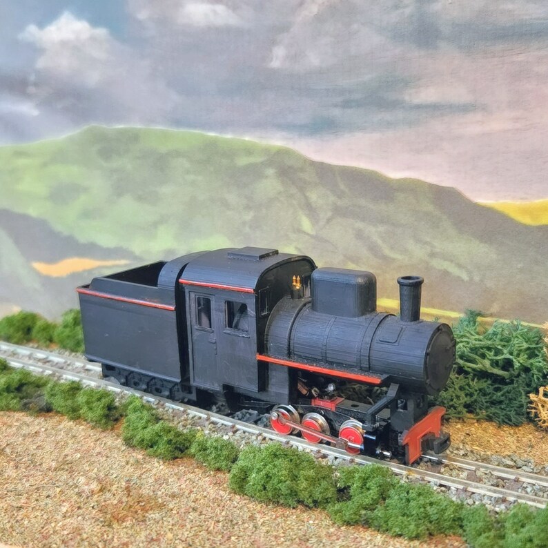 009, Narrow Gauge. c2 Shorty Locomotive Kit. Fits Minitrix 0-6-0 ...