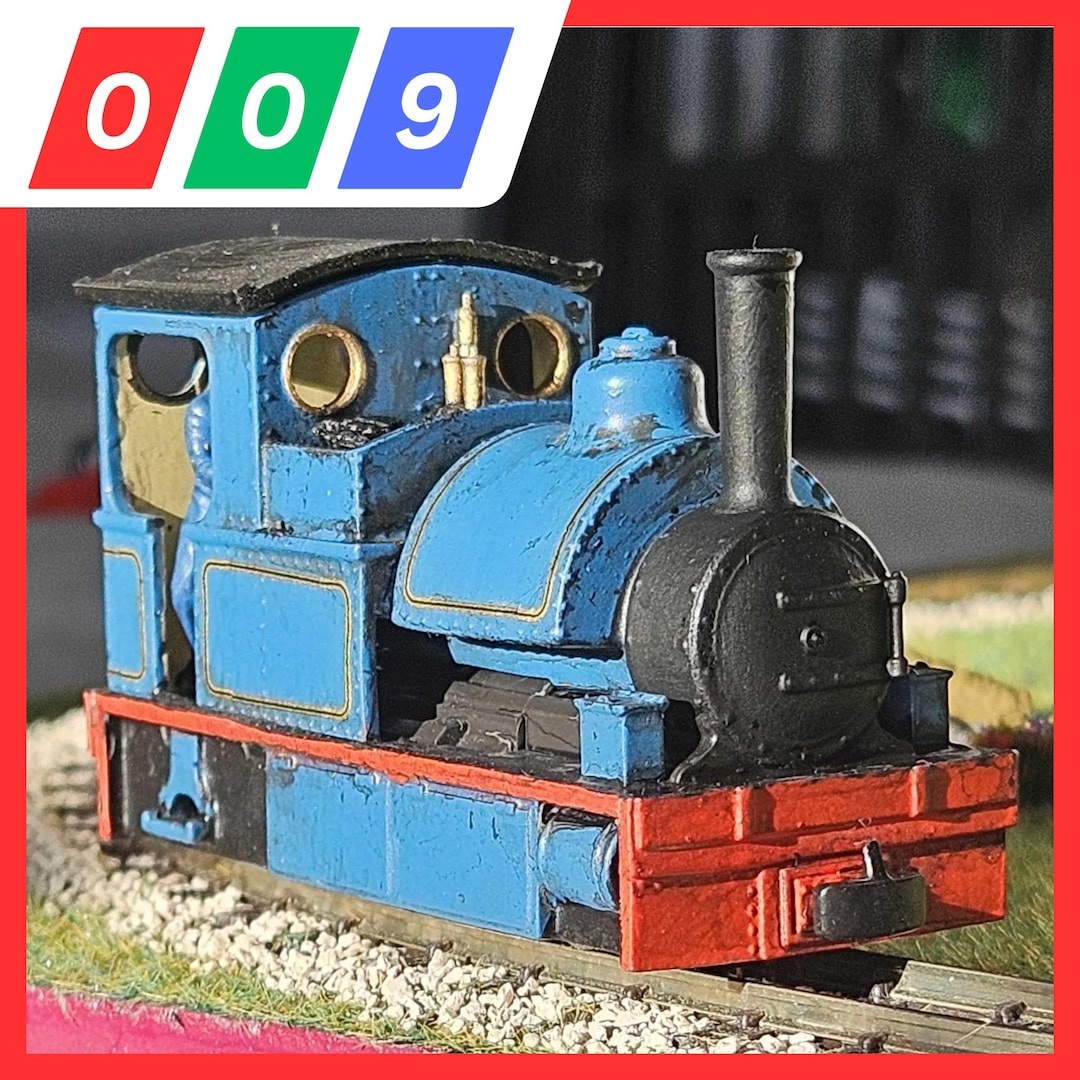 009 Saddle Tank Steam Tram, Starter Series - Fits Kato 11-109 Chassis ...