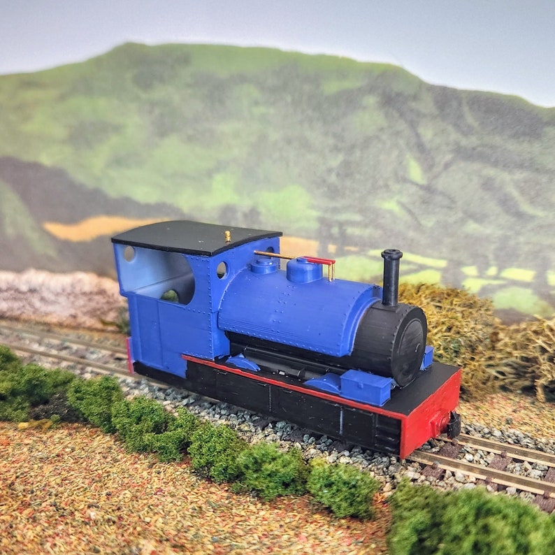 009, Narrow Gauge. Hughes Falcon Inspired Locomotive, Fits Kato 109 ...