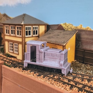 009 'classic Ruston' Diesel Locomotive, 3D Printed Kit. - Etsy