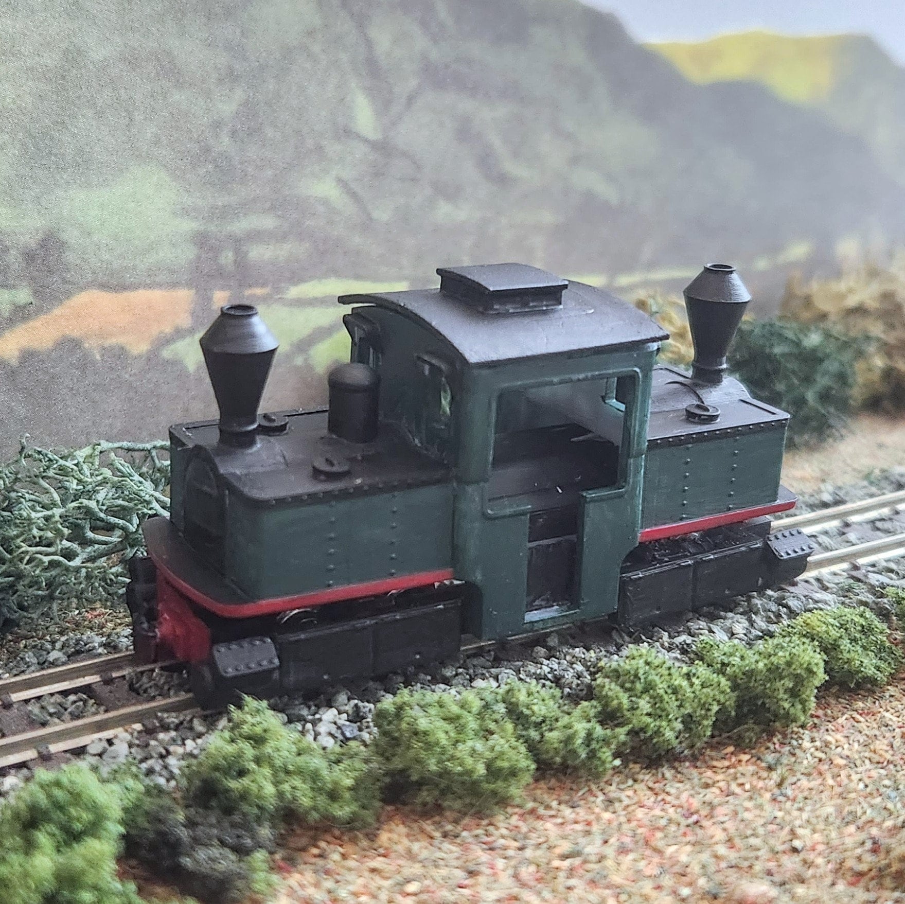 Pechot Bourdon Locomotive - Fits Kato 11-105 Chassis - 009 Narrow Gauge ...