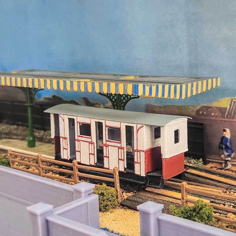 009 Narrow Gauge Tram Kit giant's Causeway Tramway for Kato 109 Chassis ...
