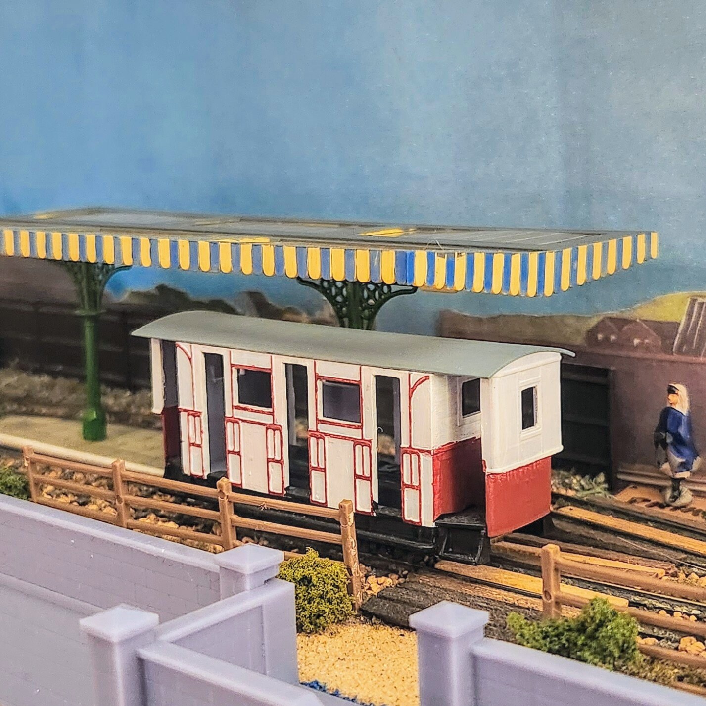 009 Narrow Gauge Tram Kit giant's Causeway Tramway for Kato 109 Chassis ...