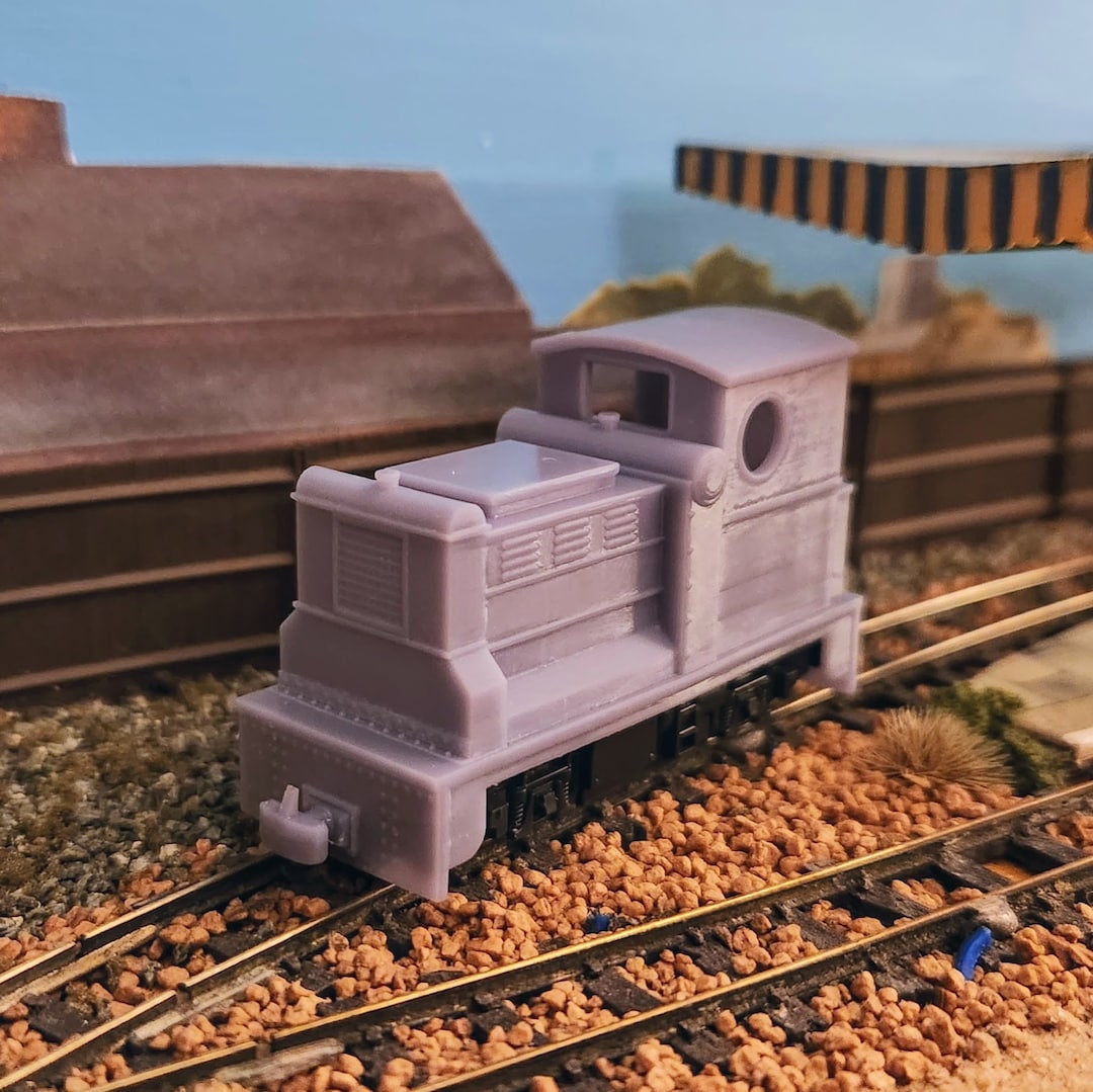009 'classic Ruston' Diesel Locomotive, 3D Printed Kit. - Etsy