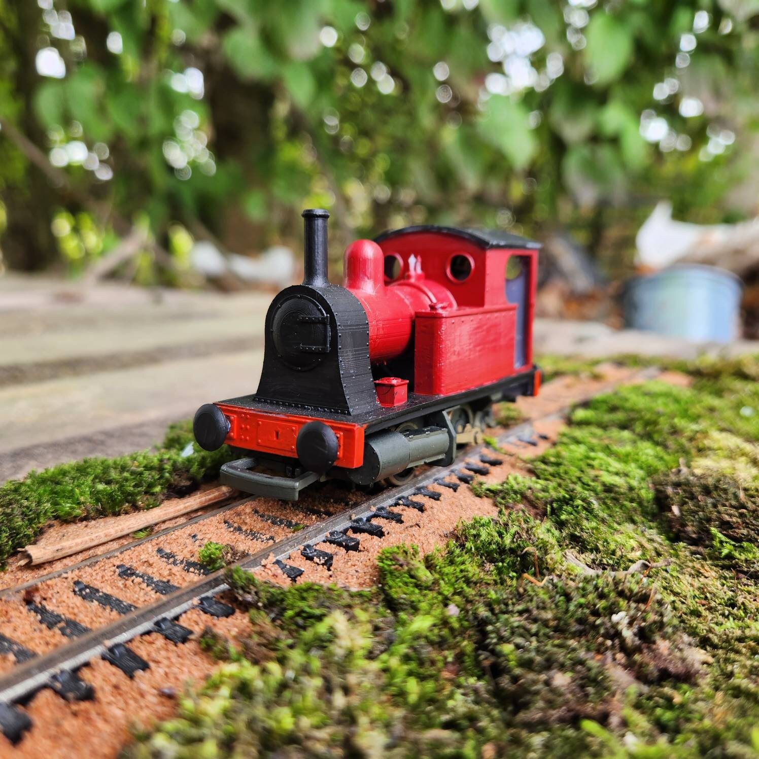 00 Gauge Industrial Steam Locomotive. for Hornby Pug Chassis. - Etsy