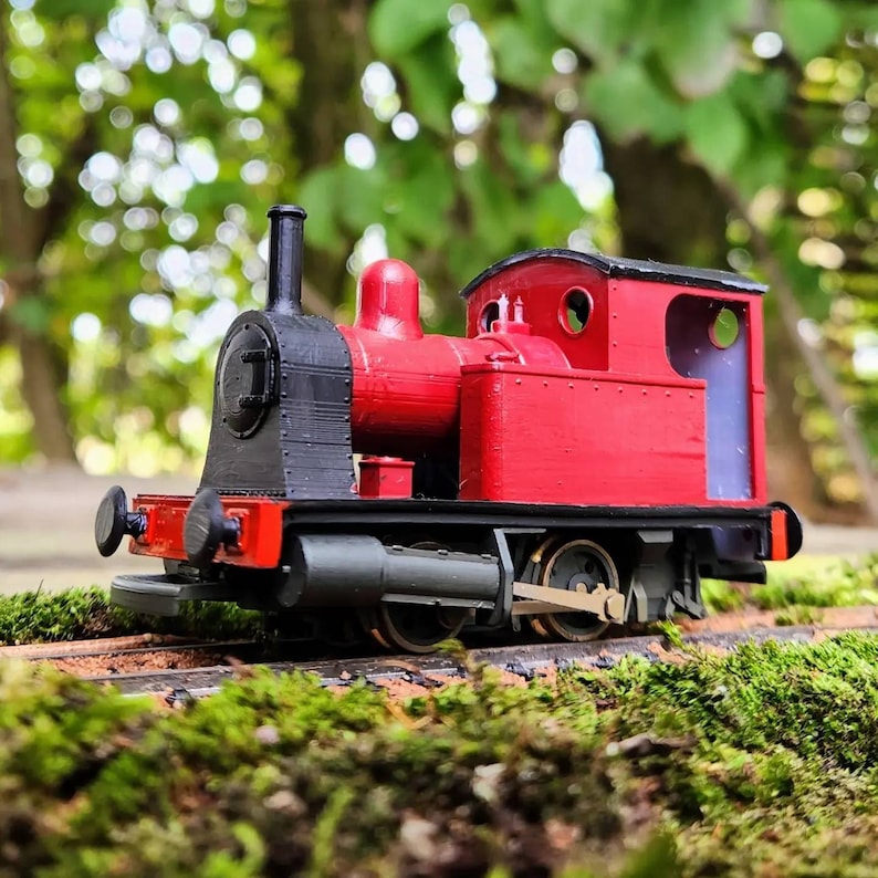 00 Gauge Industrial Steam Locomotive. for Hornby Pug Chassis. - Etsy