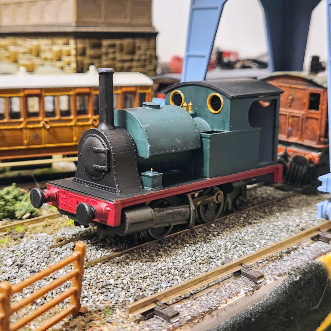 00 Gauge, Freelance 0-4-0 Locomotive Kit "fallow" Class, for Hornby ...