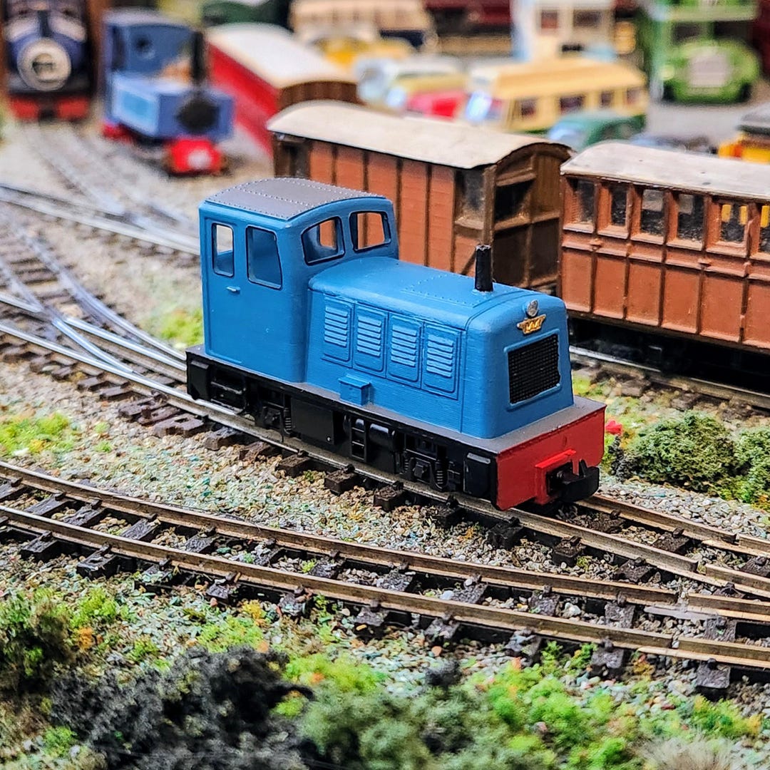 Freelance "matchbox" Diesel Locomotive - Fits Kato 11-109 Chassis - 009 ...