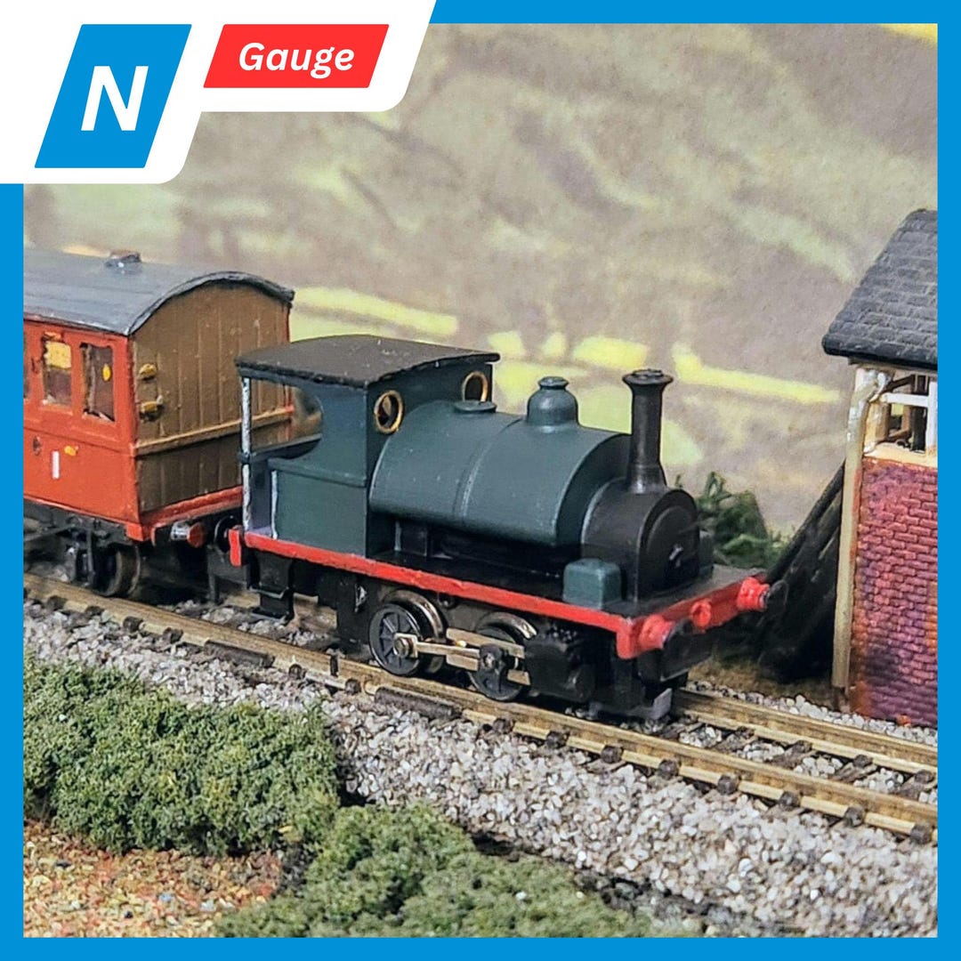 N Avonside Class 'SS' 'trojan' - Fits Tu-koppel A Chassis - N Gauge, 3D ...