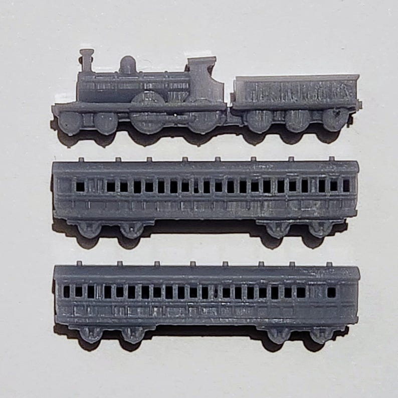 Tiny Trains! FR K2 'large Seagull' Class 21 Locomotive & 2 Coaches - T ...