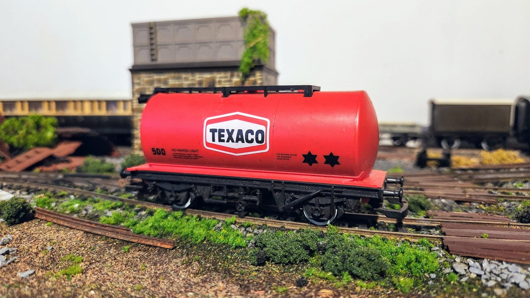 OO Gauge Hornby Texaco Fuel Tank Wagon. - Etsy