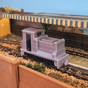 009 'classic Ruston' Diesel Locomotive, 3D Printed Kit. - Etsy
