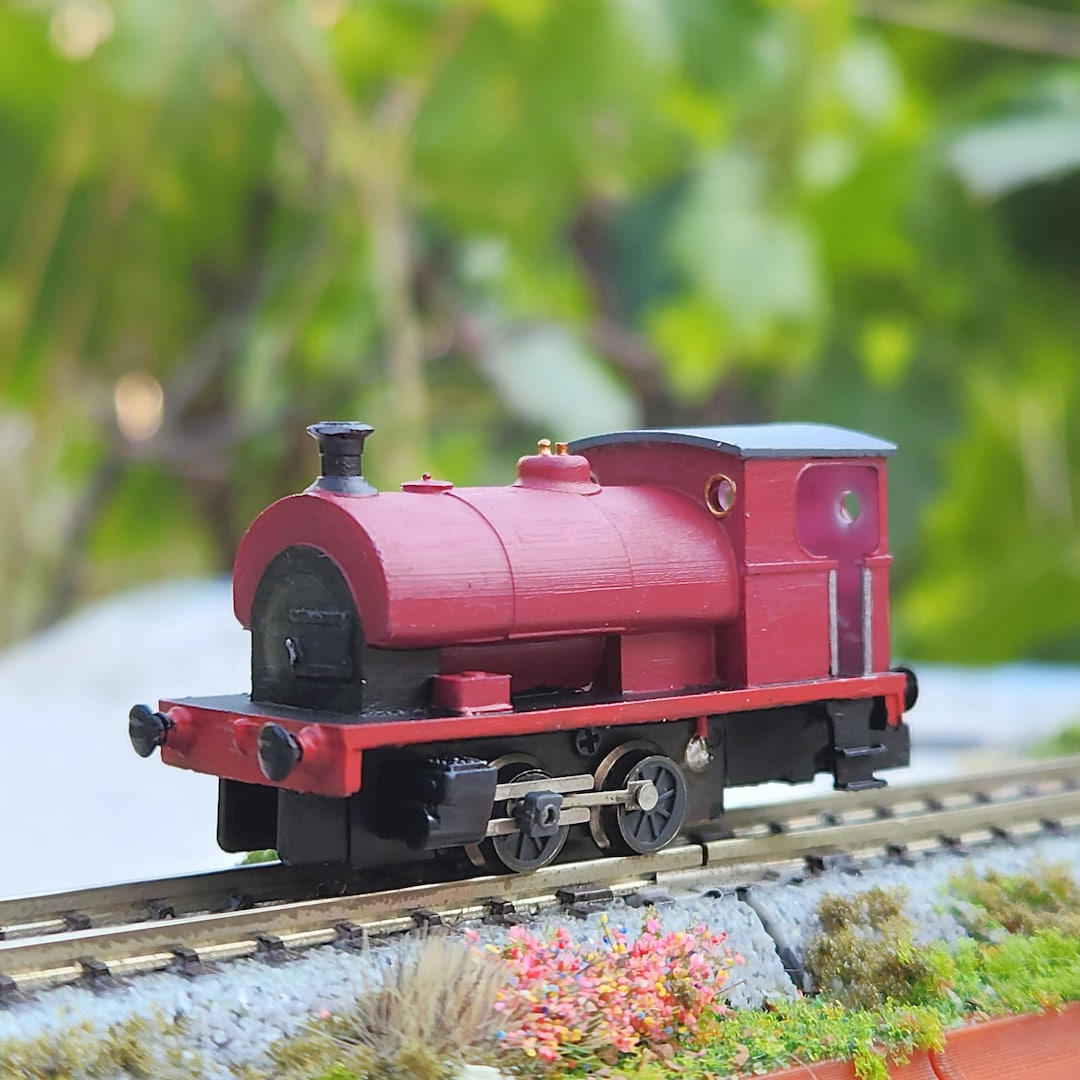 Peckett Class W6 Locomotive - Fits Tu-koppel A Chassis - N Gauge, 3D ...