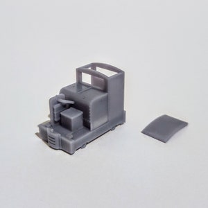 Simplex Petrol Locomotive - Fits TU-16A Chassis - 009 Narrow Gauge, 3D ...