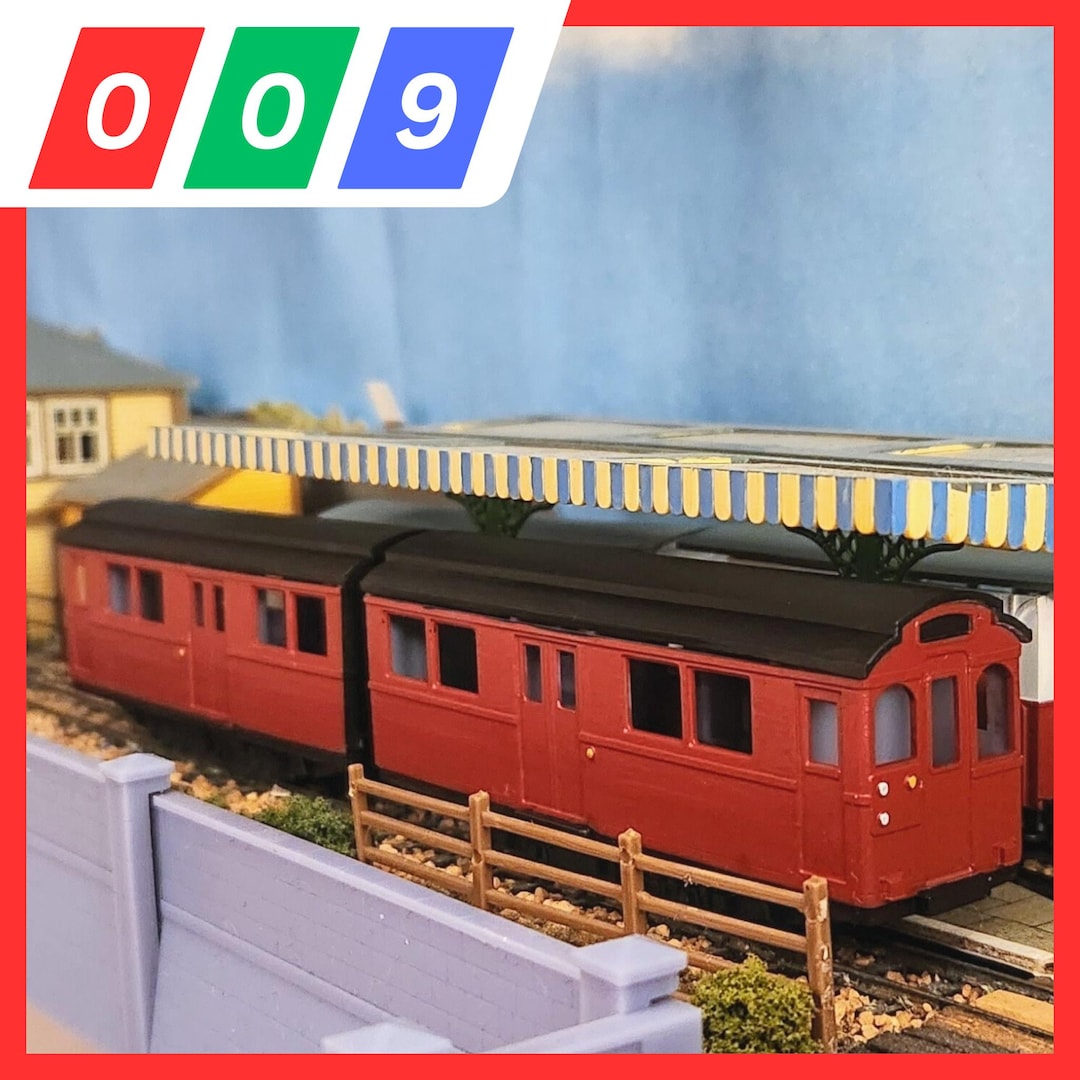 009 Little London Underground Tram - Fits Kato 11-109 Chassis - 009 ...