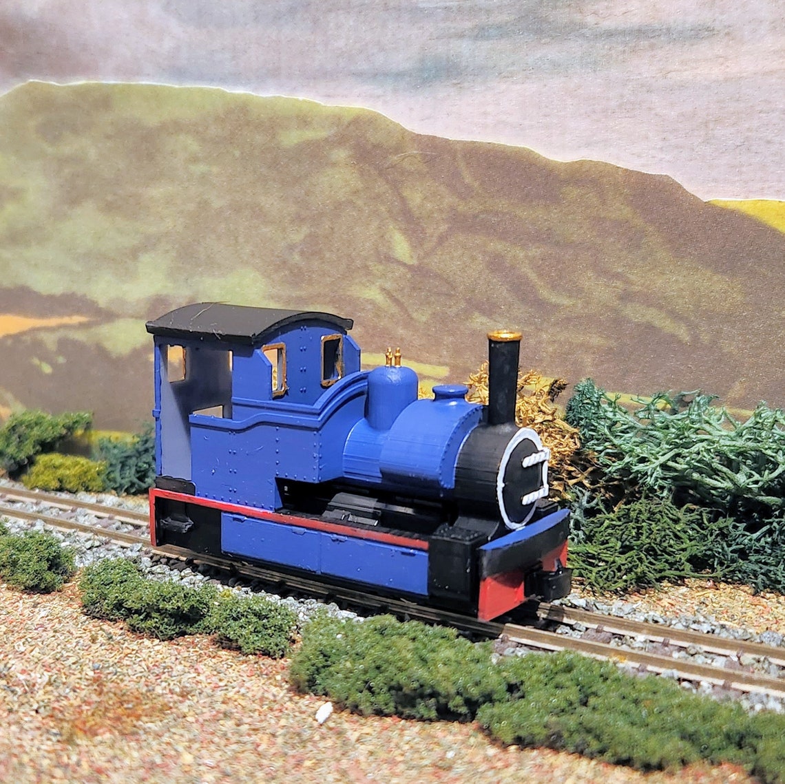 009, Narrow Gauge. darjeeling Style Locomotive Kit for Kato 109 Chassis ...