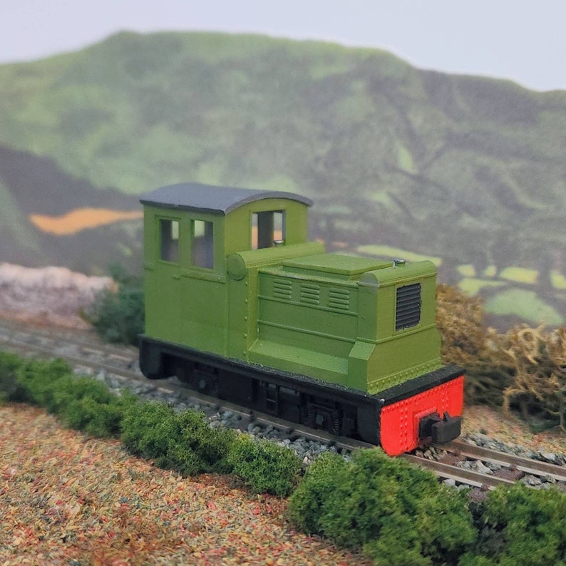 009 Narrow Gauge Ruston Style Diesel Locomotive, 3D Printed Kit - Etsy